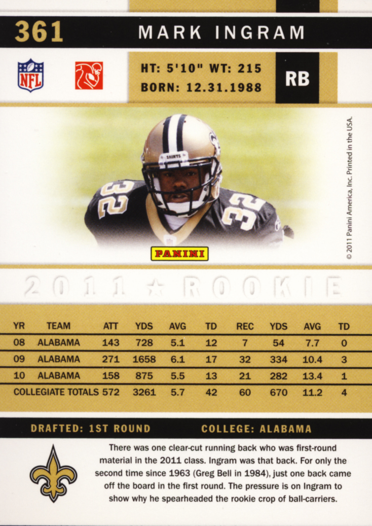 All About Sports Cards: 2011 Panini Score Football NFL Trading Cards ...