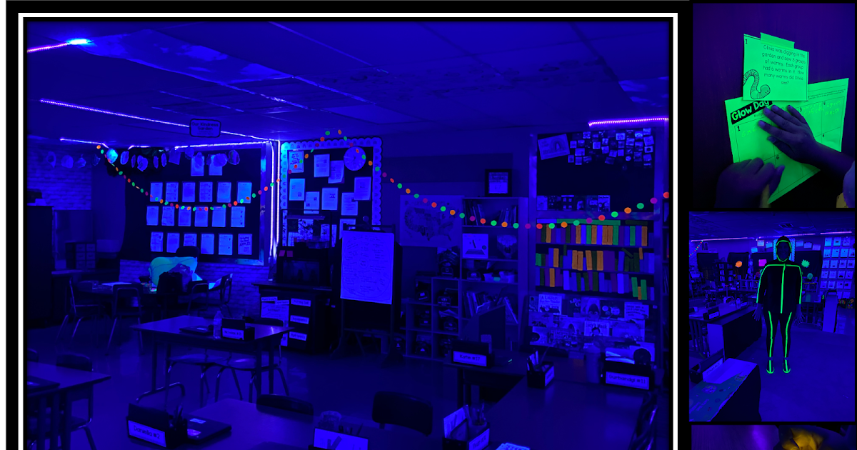 Glow Day in 3rd Grade | Teaching in Room 6