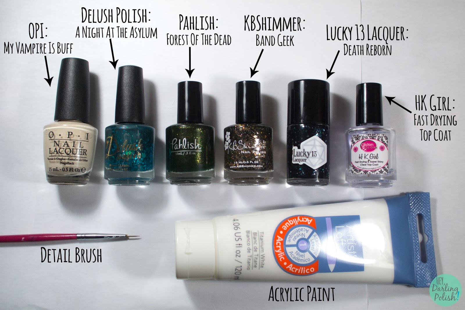 Hey, Darling Polish!: The Nail Art Guild: Seven Deadly Sins