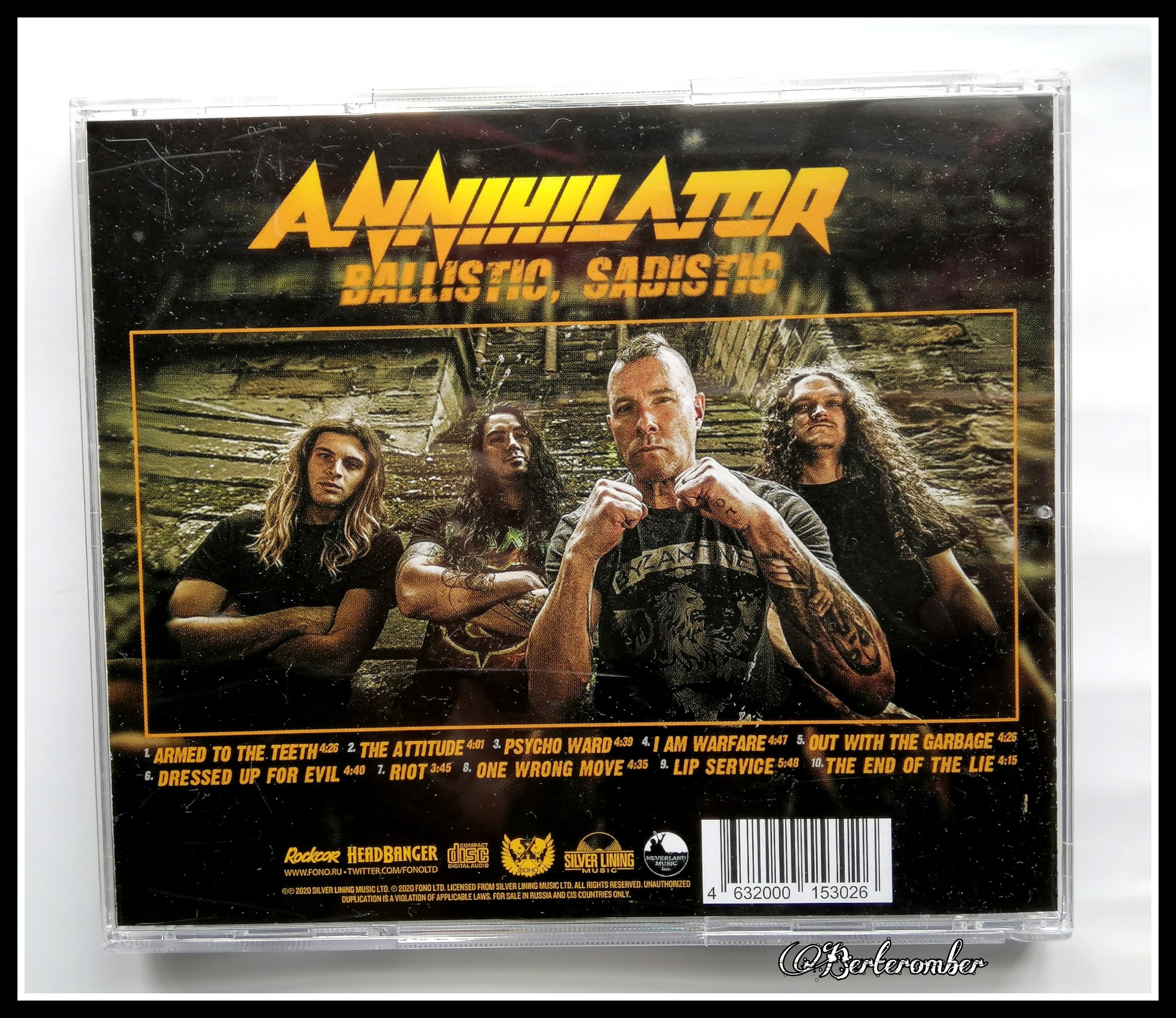 BERTEROMBER: Ballistic, Sadistic