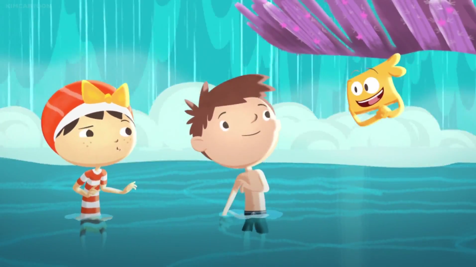 Shirtless Drawn Cartoon Boys: Shirtless Justin in Justin Time