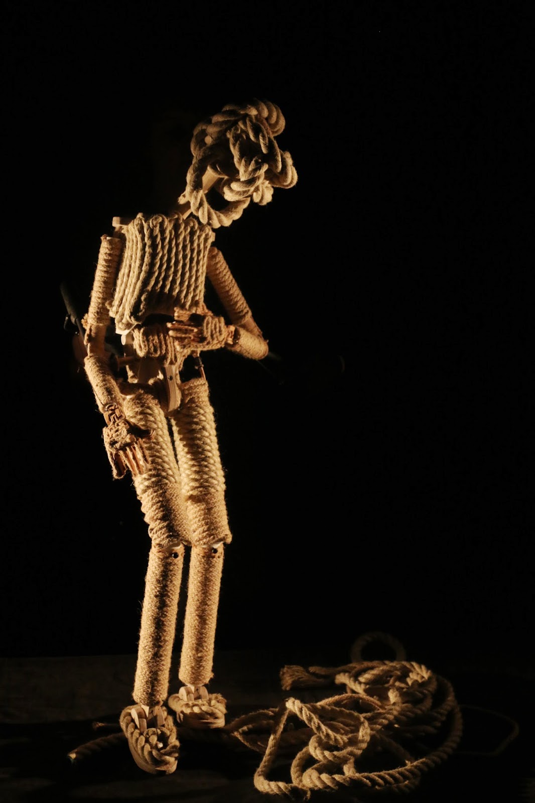 Puppetry work 2011 - Present: Rope man