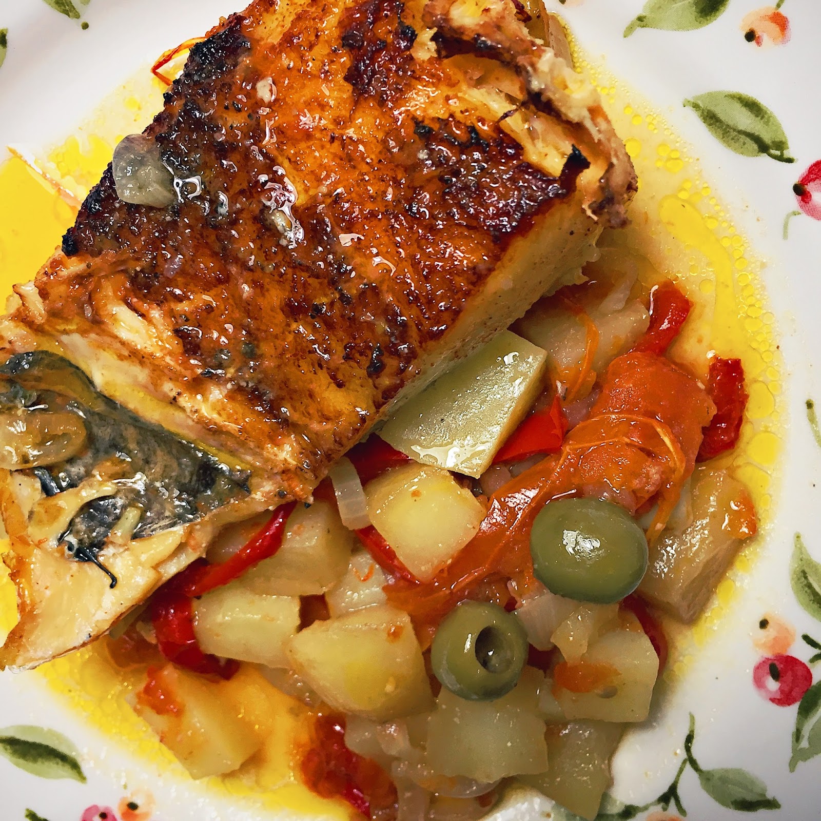 {gards... ka nenoēsties!}: {bacalhau no forno à portuguesa jeb menca ...