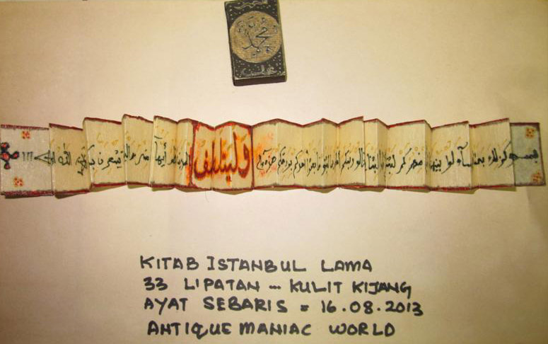 Badai Mencak Kelambit Biru: Kitab Istanbul Wali Sembilan , Kitab Lama ...
