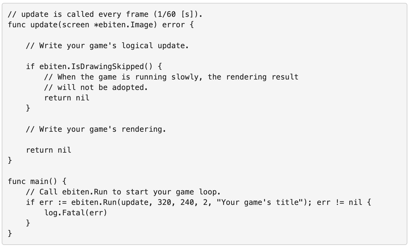 golang : 用 ebiten 來製作 8-bit 遊戲 - 1