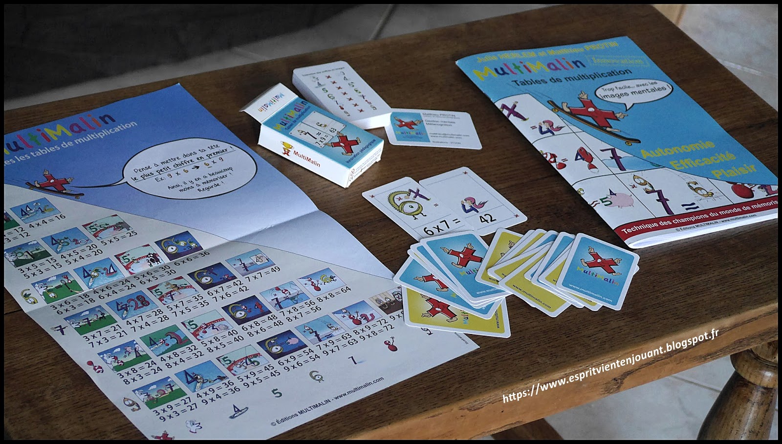 L'esprit vient en jouant: [Activité enfants] Apprendre les tables de ...