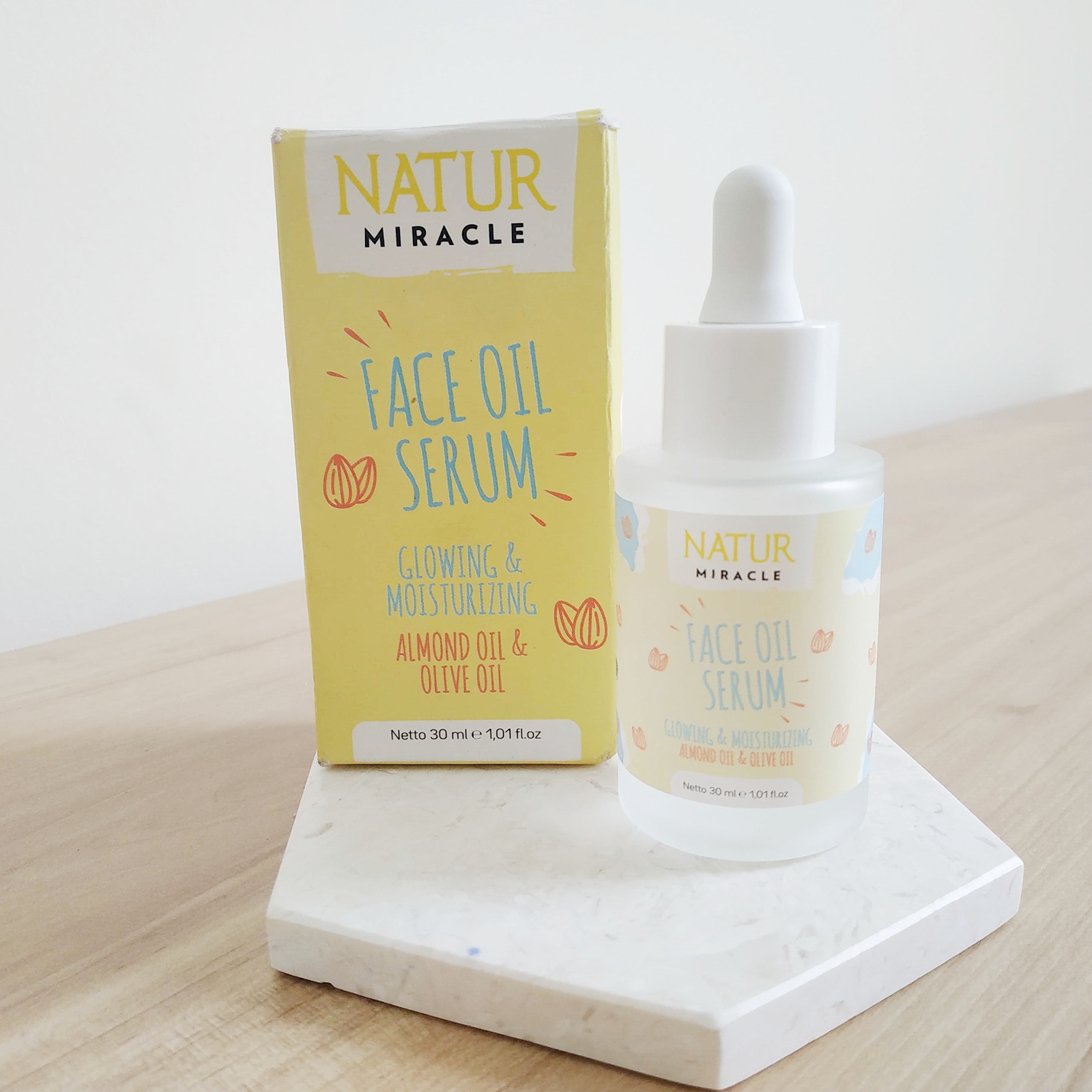 REVIEW Natur Miracle Face Oil Serum Glowing & Moisturizing Anggi Putri