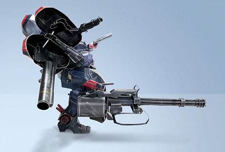 Metal Wolf Chaos: Metal Wolf Paper Model | Paperized Crafts