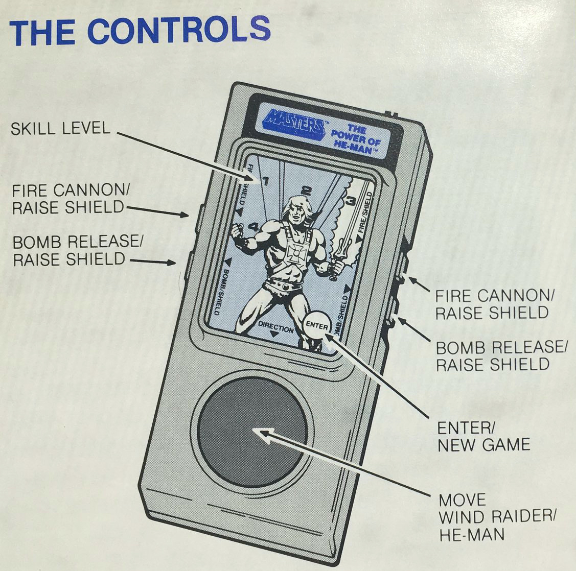 Papergreat: Intellivision manual for "The Power of He-Man"