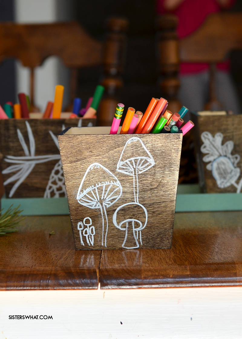 Nature Party: How to Paint Nature Scenes On Wood Using Paint Pens ...