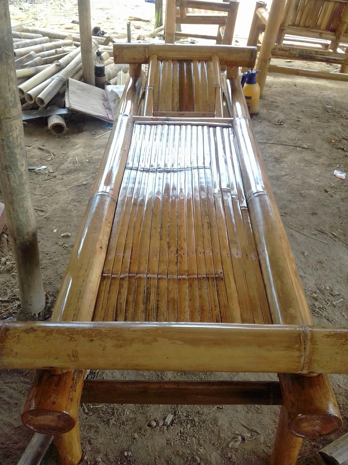 Kerajinan bambu di mojokerto jawa timur tukubagus