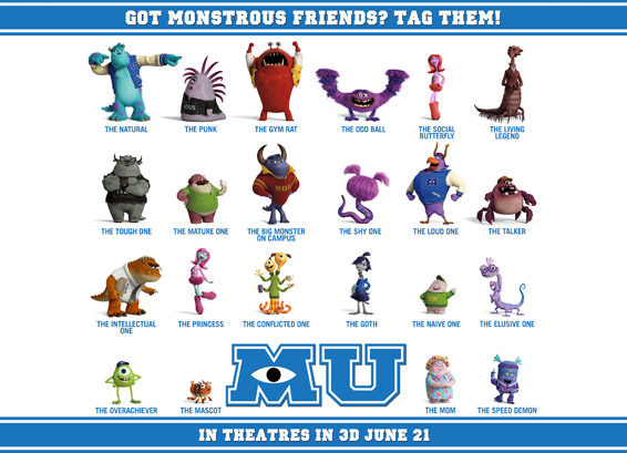 Monsters University Frank Mccay