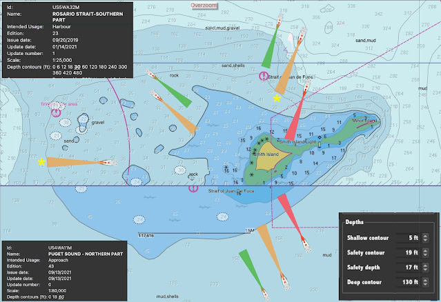 David Burch Navigation Blog: Depths, Contours, Soundings, and Groundings in ENC Navigation