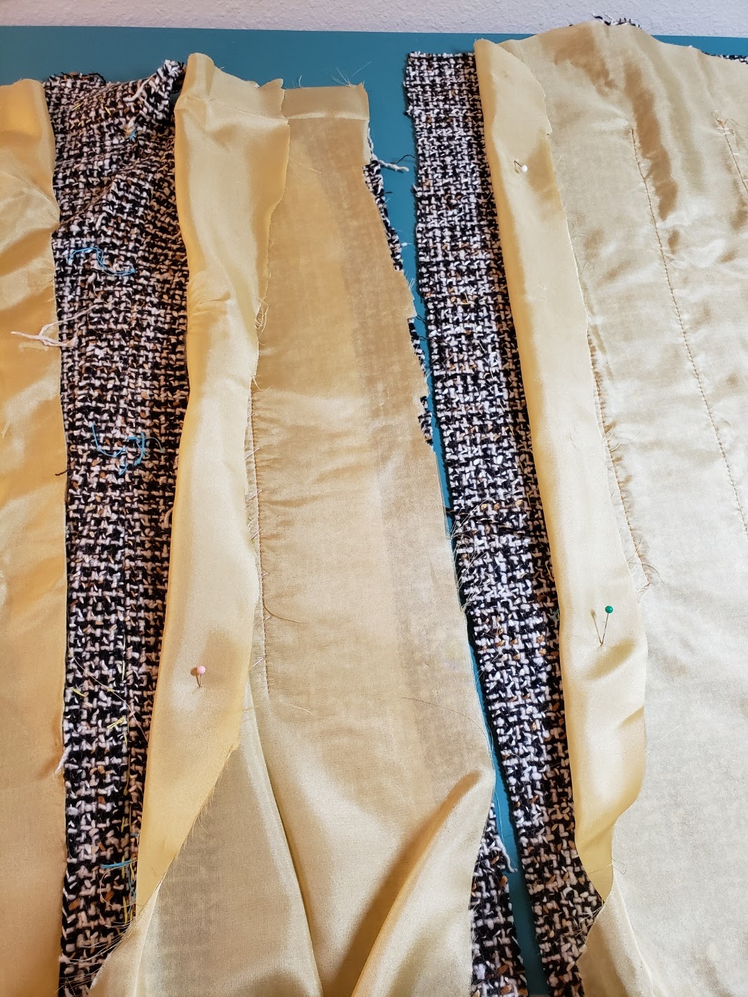 V8991 Couture Jacket: Assembling the Pieces