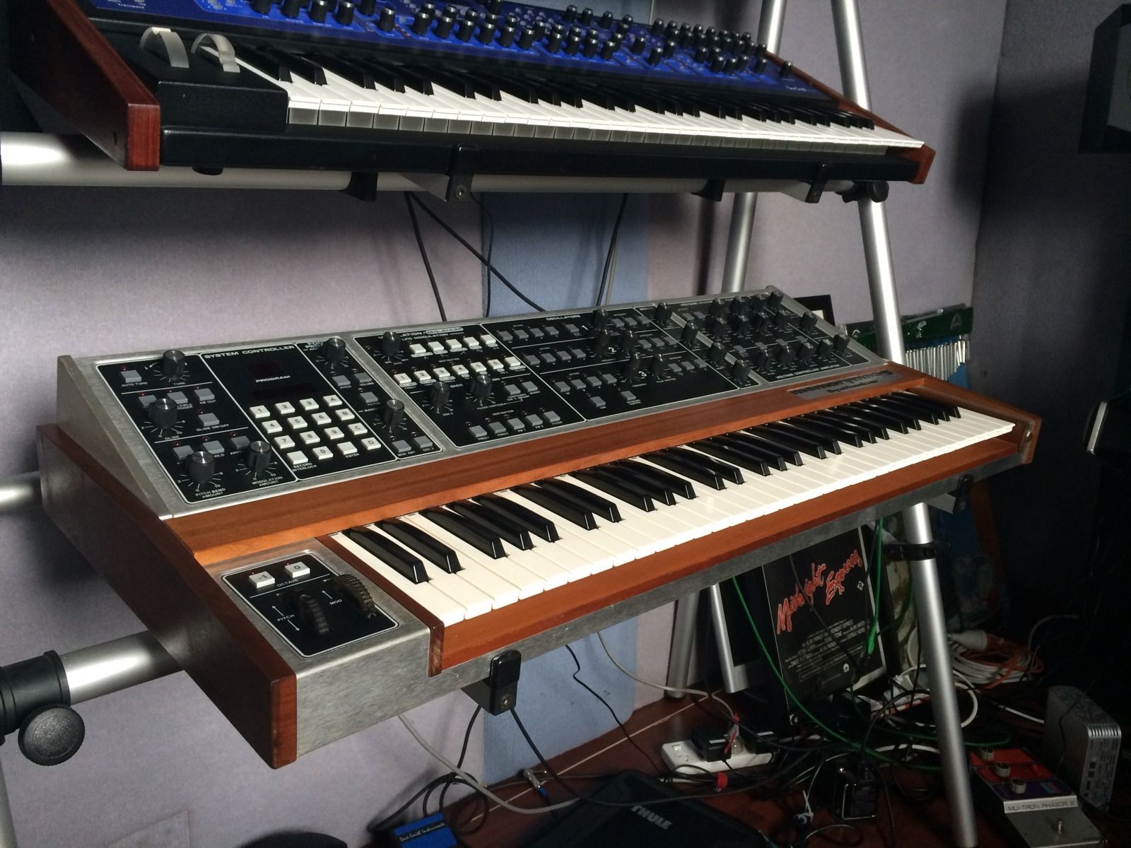 MATRIXSYNTH: Moog Memorymoog Plus Analog Synthesizer SN 3332