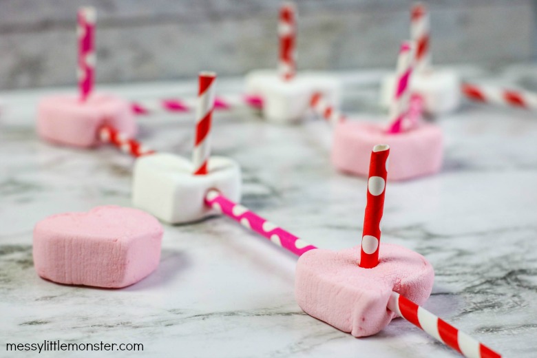 Marshmallow Structures STEM challenge - with a Valentine twist! - Messy ...