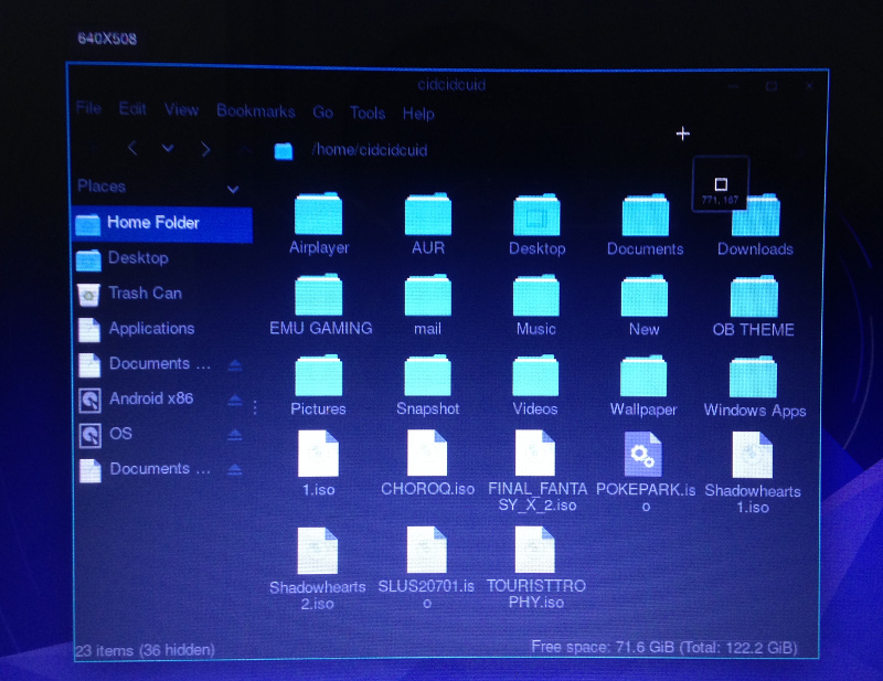 Arch Linux Desktop Screenshots