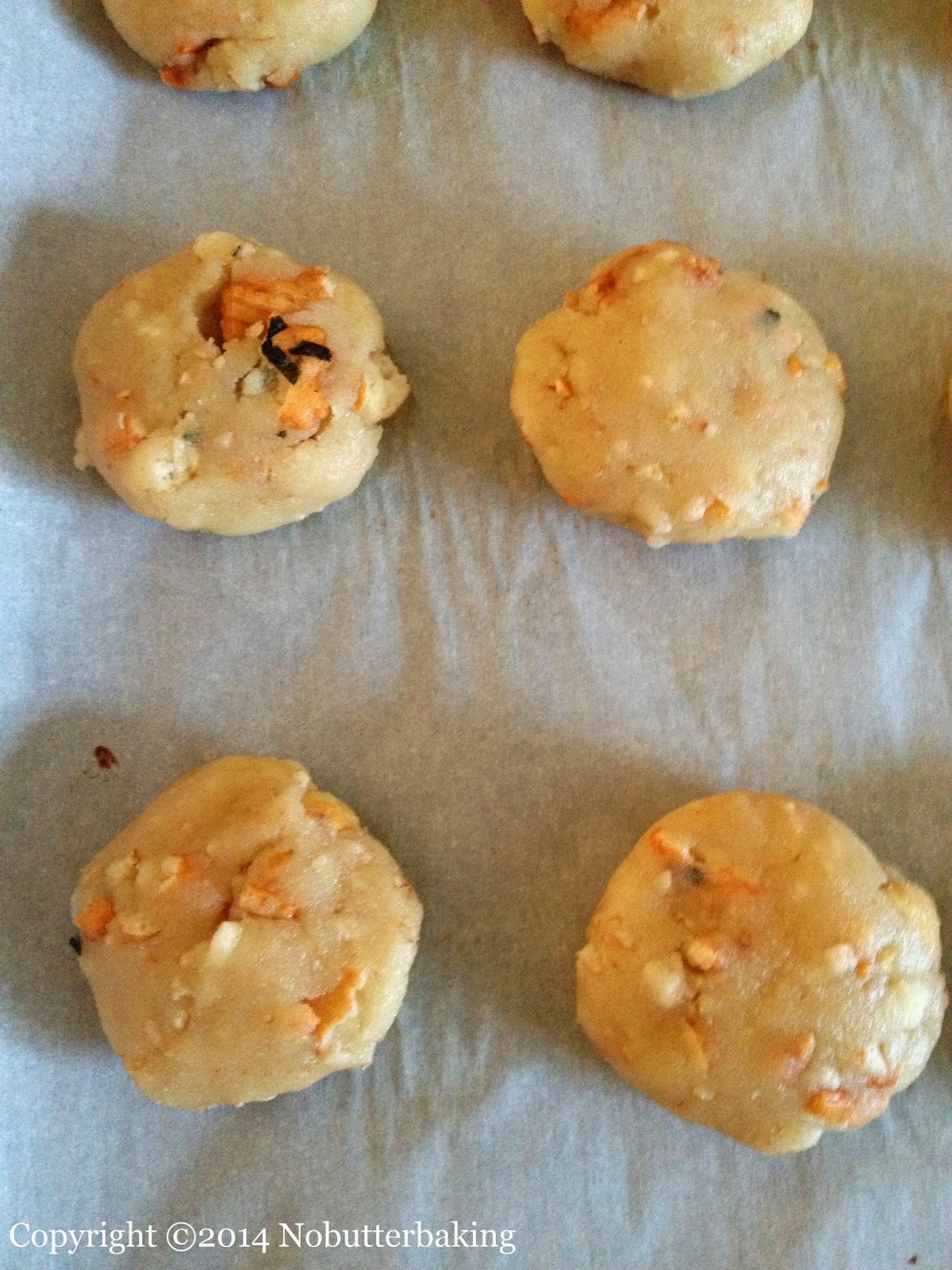 No Butter Baking.: Arare Cookies