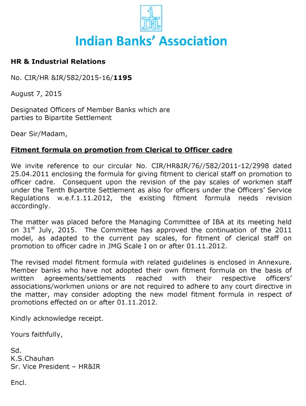 Promotion Policy - Banker Kumar