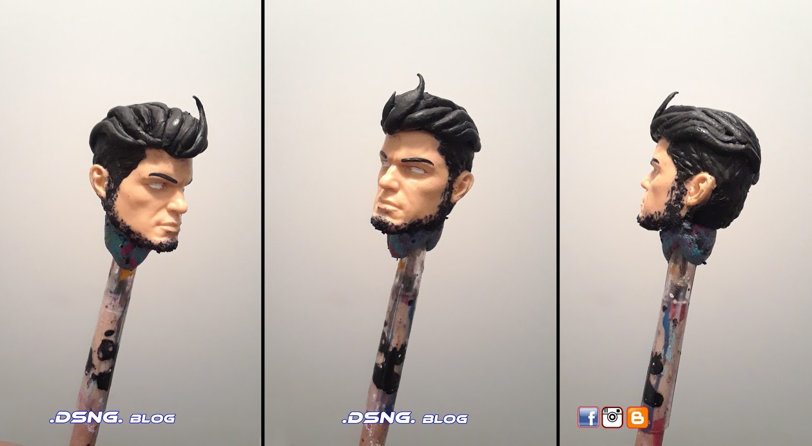 DSNG'S SCI FI MEGAVERSE: CUSTOM SHAZAM! CAPTAIN MARVEL HEAD SCULPT ...