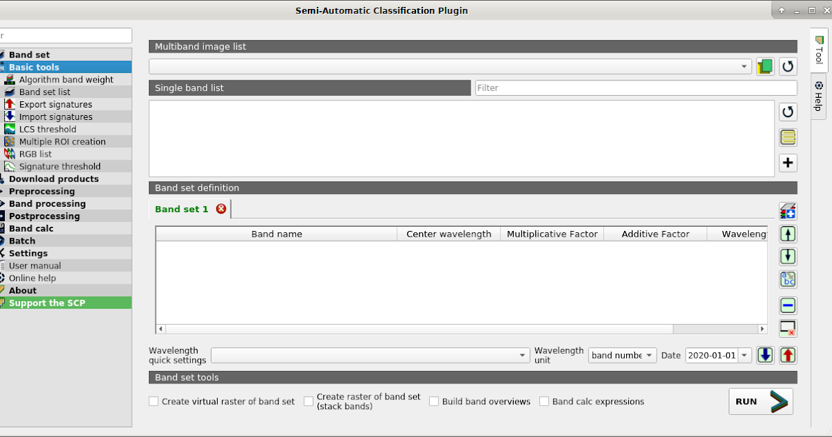From GIS to Remote Sensing: Developing the new Semi-Automatic Classification Plugin 7