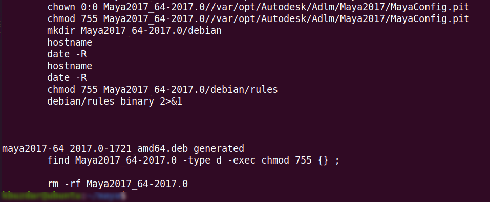 Install Autodesk Maya in Linux/Ubuntu