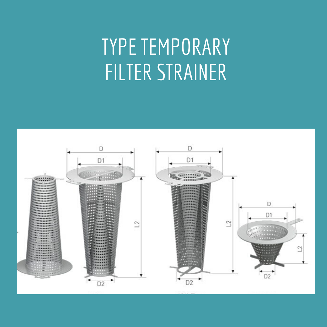 Type Filter Screen Strainer - BB STEEL INTERNATIONNAL