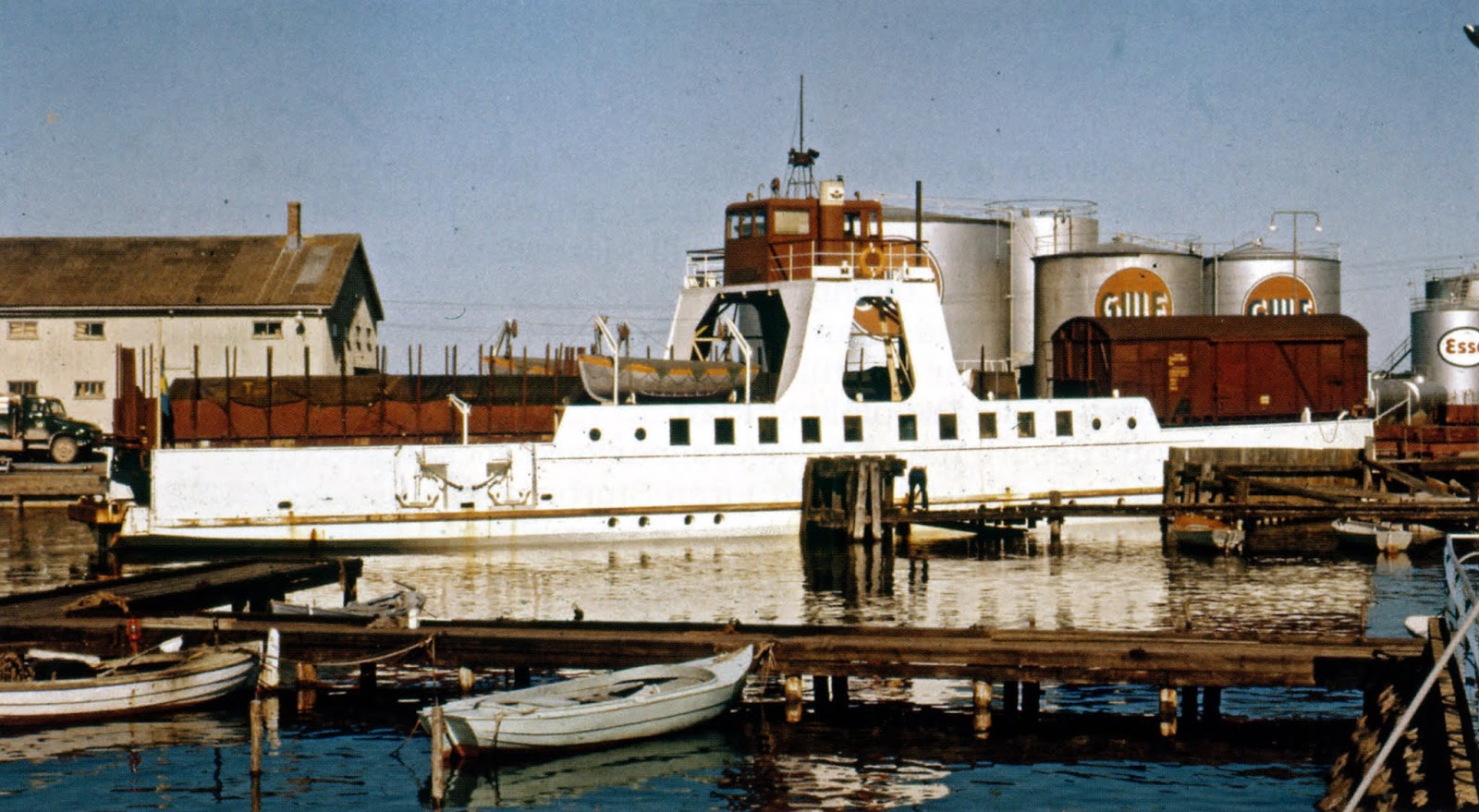 Torgetbloggen: Godsvagnsfiske i Kalmar hamn