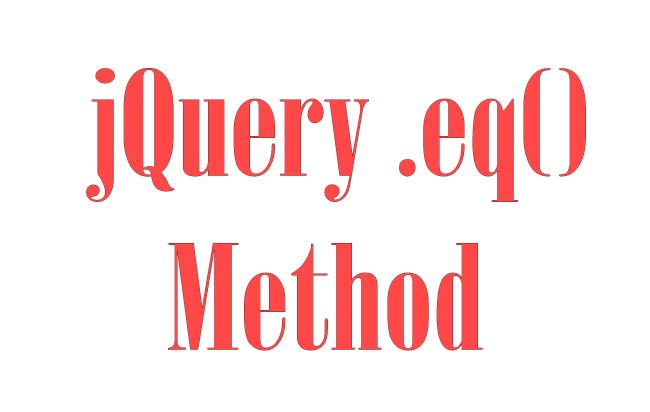 Jquery Eq Selector Trickcode Free Source Code Download And Tutorials Trickcode