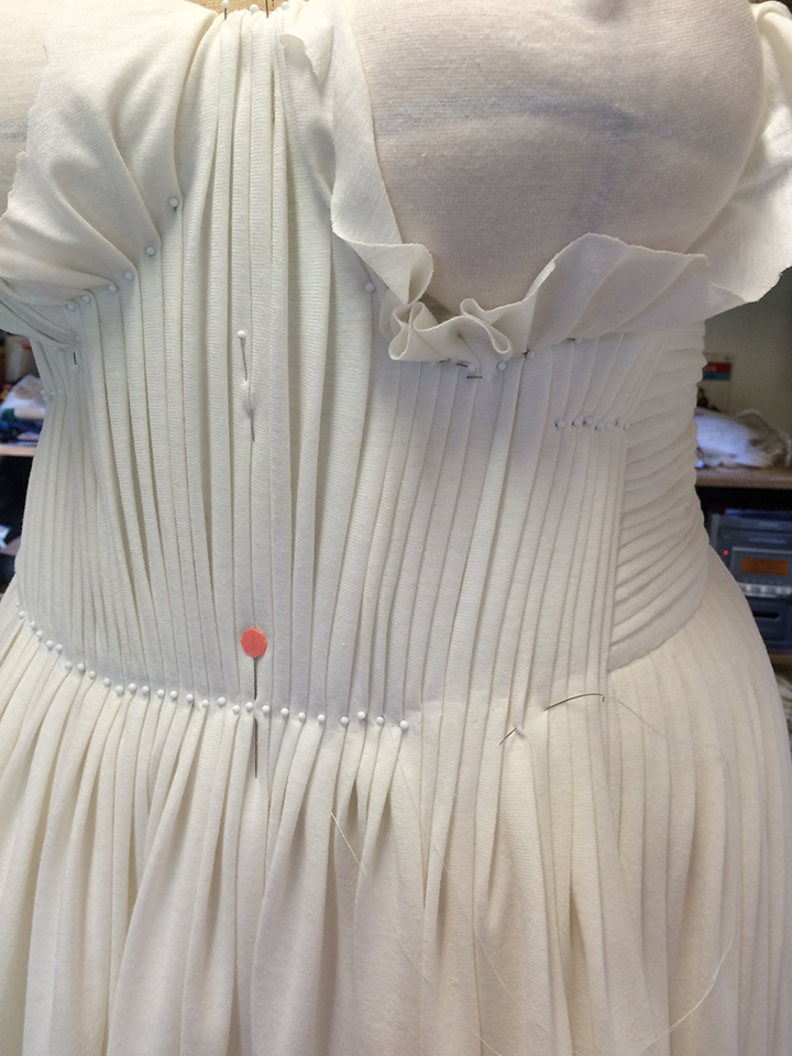 ANN TILLEY HANDMADE: Making A Wedding Dress, Part 2