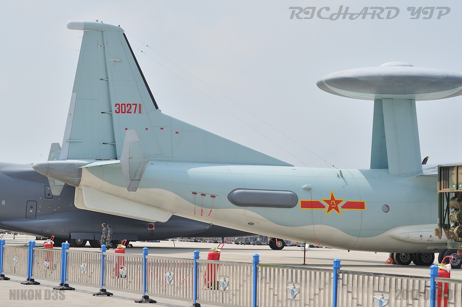 China Defense Blog: Satellite images of the day: Eight KJ-500 AWAC ...