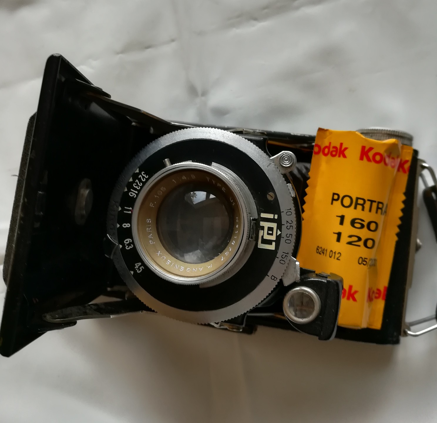 Old French Folding Camera Test 試法國古董老相機