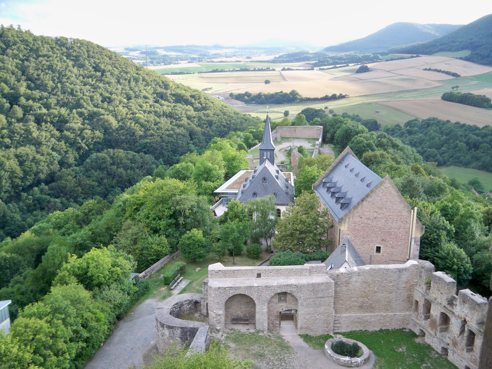 Goofy in Germany: Our Vist to Kusel GE Burg Lightenberg Castle 9 Jul 2011