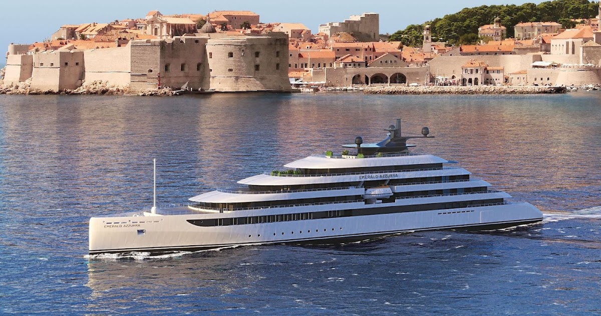 First look at new superyacht Emerald Azzurra and Star-Ship Emerald Luna