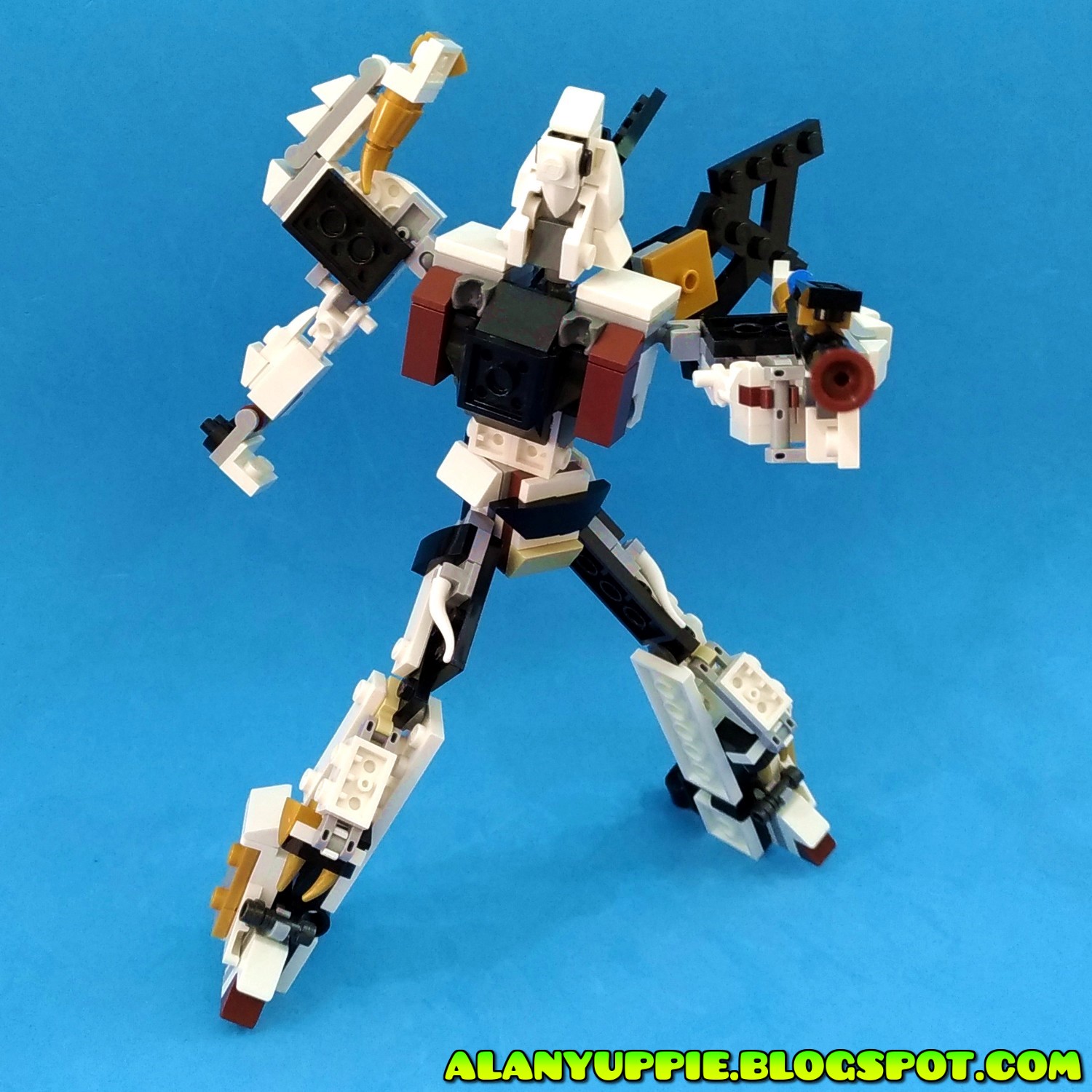 Alanyuppie's LEGO Transformers: Video Tutorial: Transformer White Lion ...