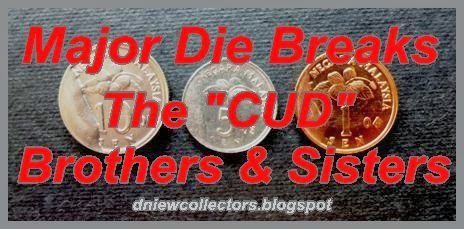 THE BROTHER AND SISTER OF MAJOR DIE BREAK, THE "CUDS" | Error coins