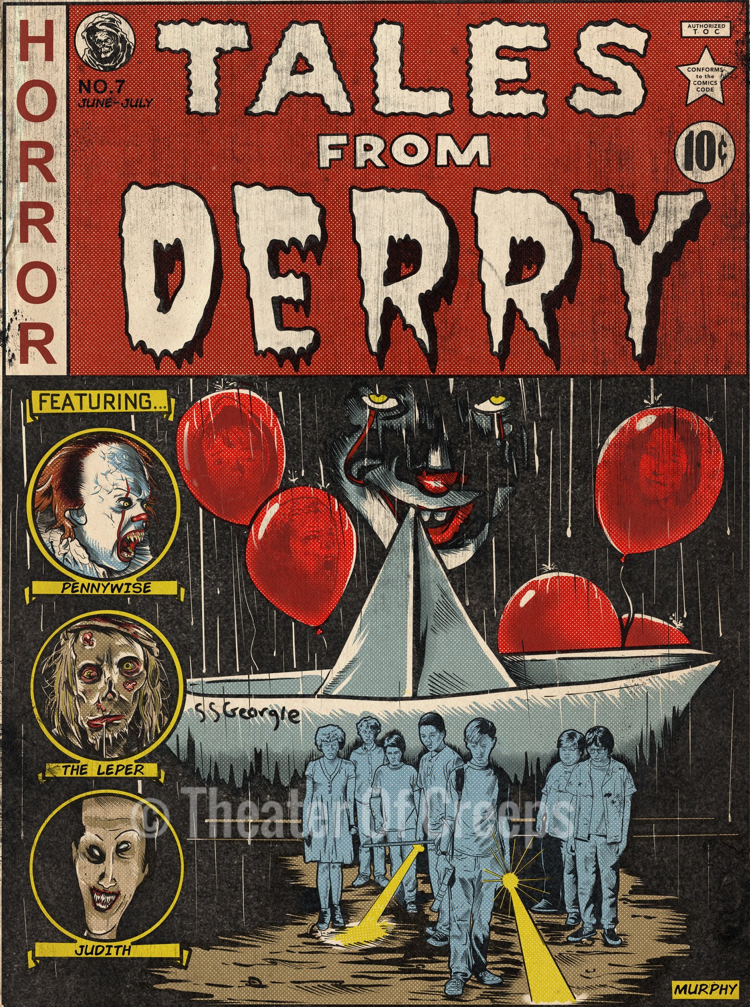 The Horrors of Halloween: EC COMICS Style Artwork of Horror Movies Part 3