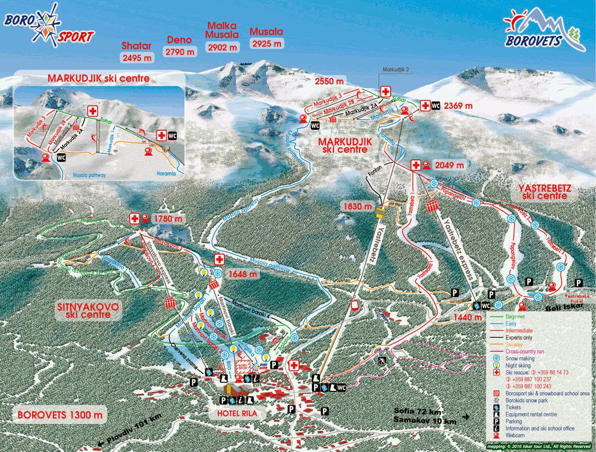 World Ski Resort: Borovets