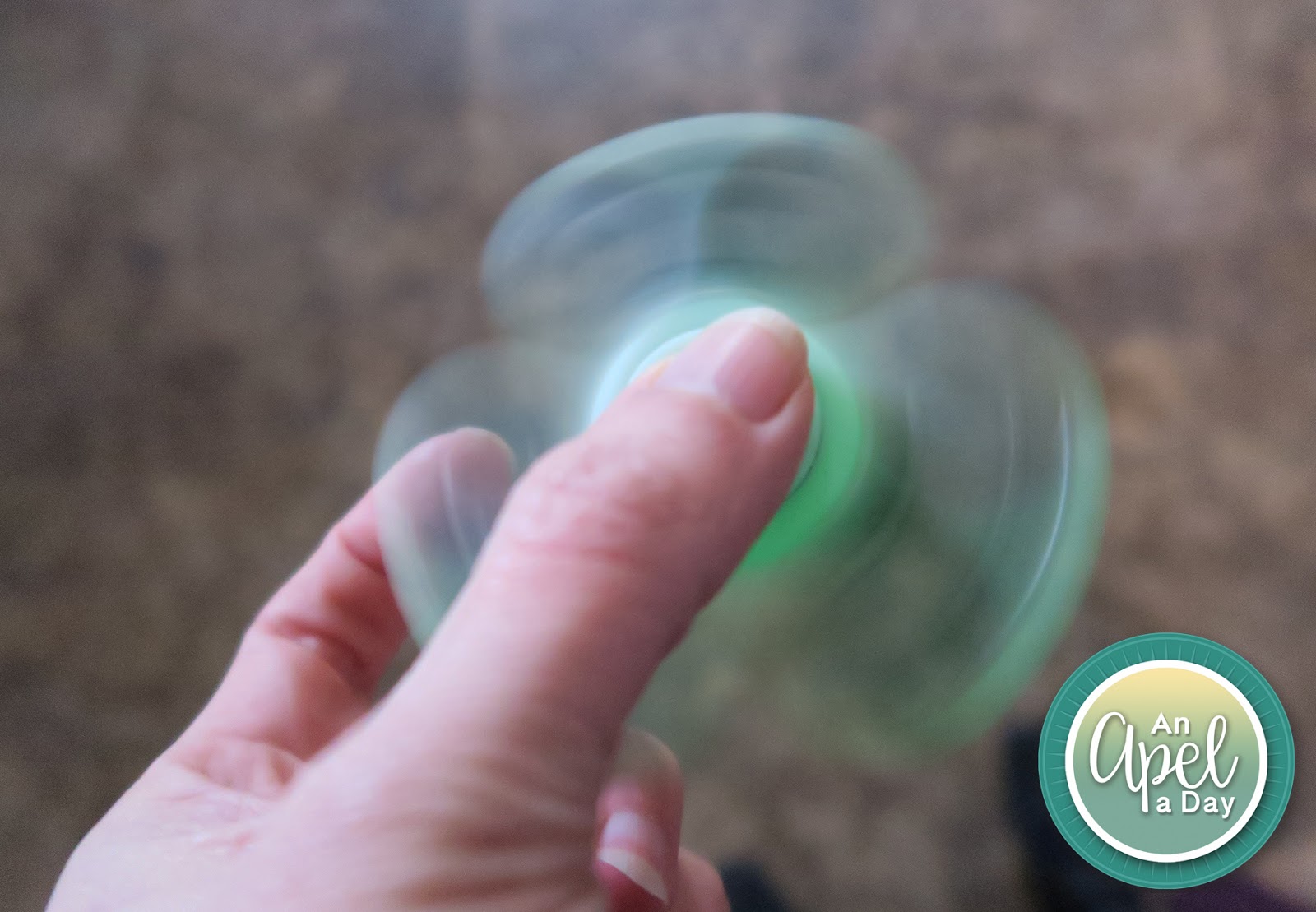 An Apel a Day: Tri-Spinner Fidget Spinner Toy Review