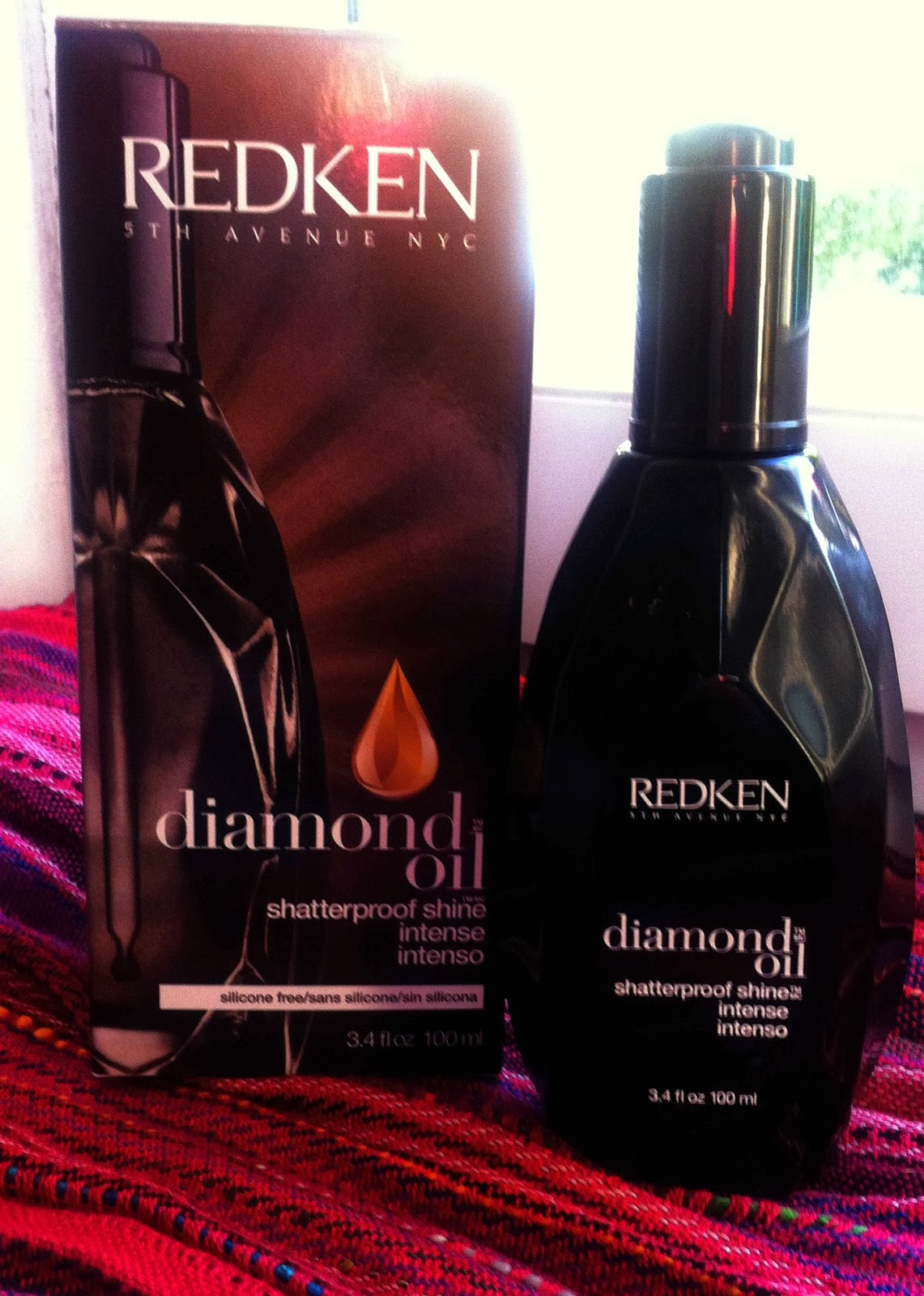 DancingWithDisaster: Redken : Diamond Oil - Shatterproof Shine in a Bottle!