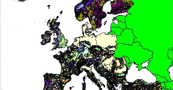 Download Shapefile Geological map of Europe - GIS For You