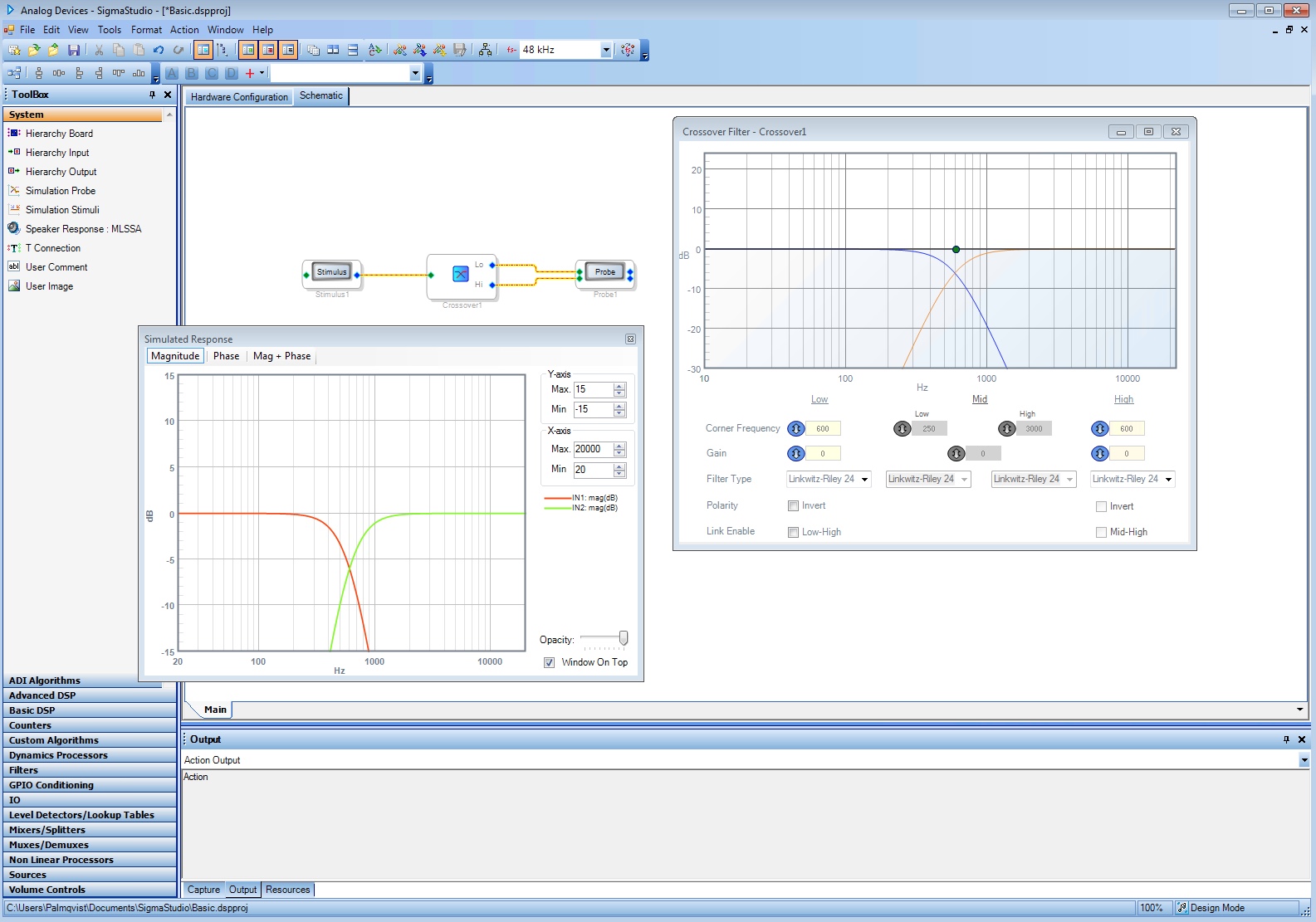 SigmaStudio Tutorial Part 1.