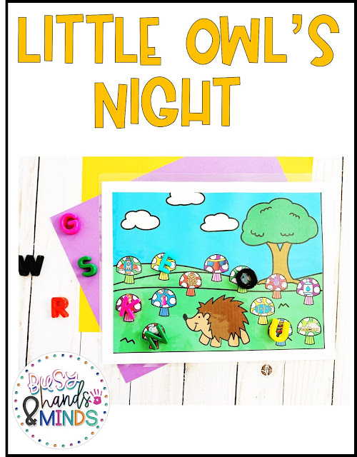 Little Owl's Night- Preschool Book Companion- Letter O | Busy Hands and ...