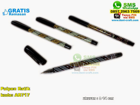 Pulpen Batik | Souvenir Pernikahan
