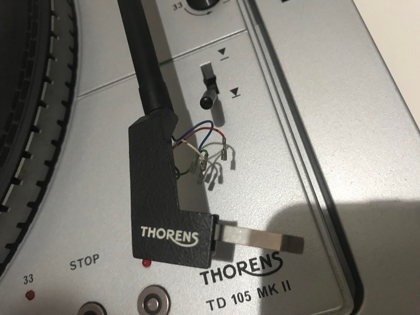 Infrequent Sound [sex.tex] technology: Thorens TD105 mkii 2-Speed Belt ...