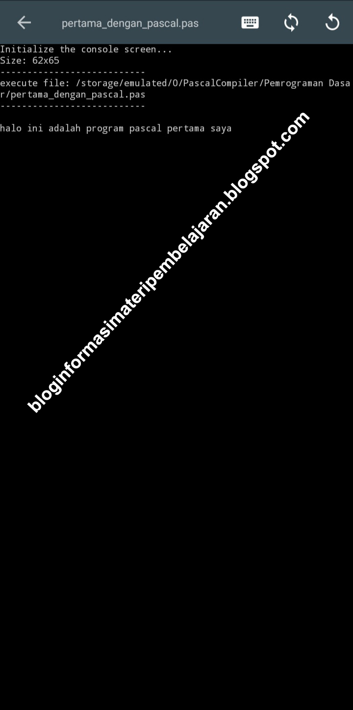 Cara Menggunakan Aplikasi Pascal N-IDE di Android - Blog Informasi ...