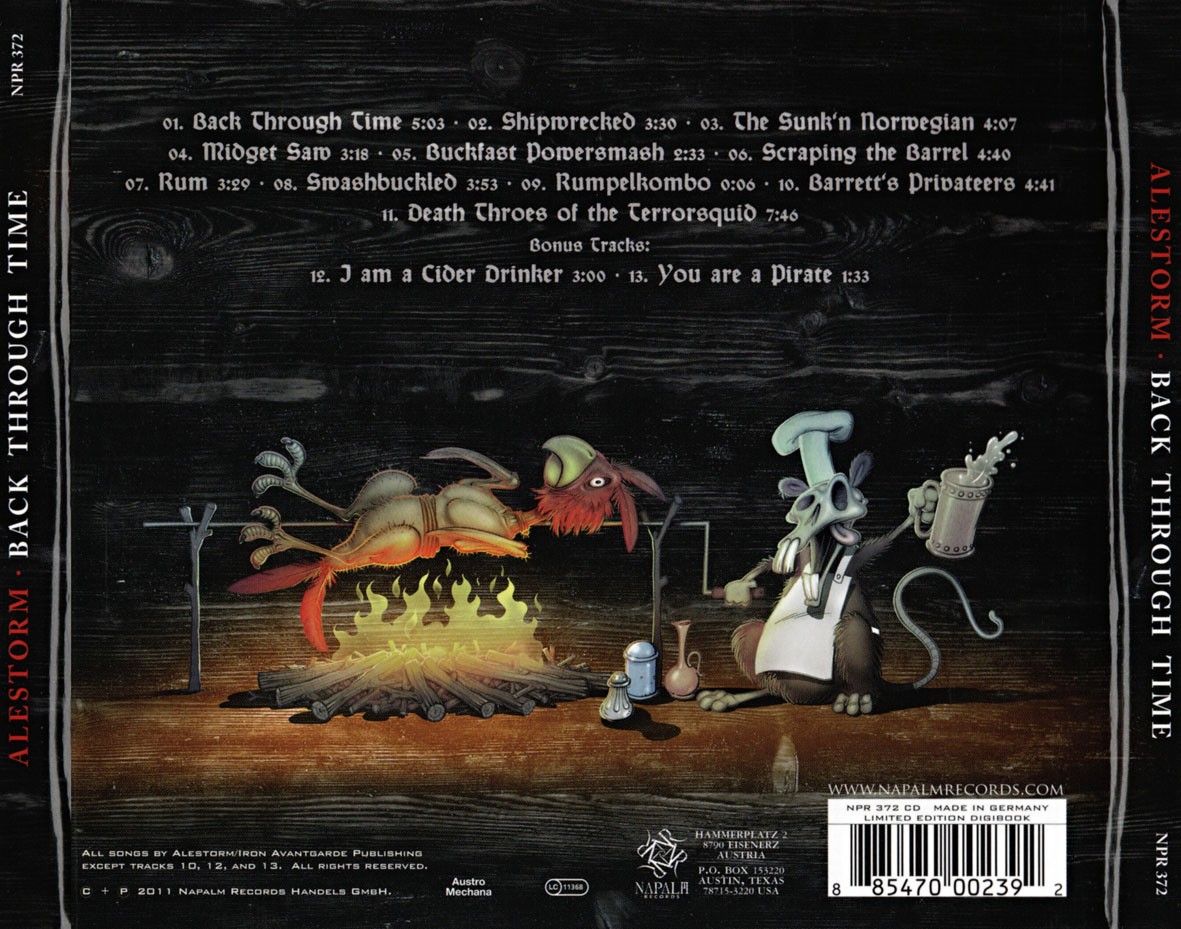 Alestorm - Back Through Time (2011)