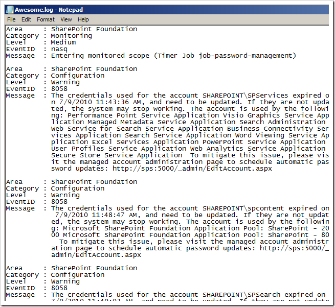 Sharepoint Basics Find Error Messages With A Correlation Id
