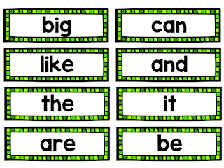 Colors and Kindergarten: IRLA 1G I Love My Green Words!