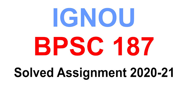 BPCS 187 Managing Human Resources Solved Assignment 2020-21 - IGNOU ...